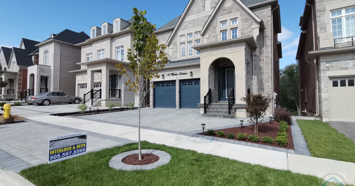 Vaughan Driveway/Deck/Backyard Interlocking | RenoCompass.ca